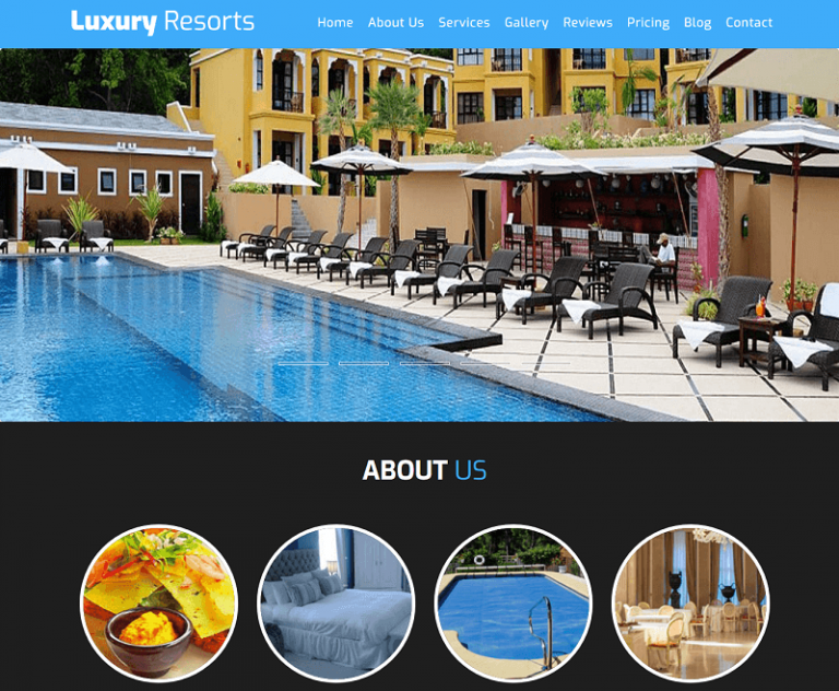 20 Best Free Hotel Booking Html Website Templates 2024
