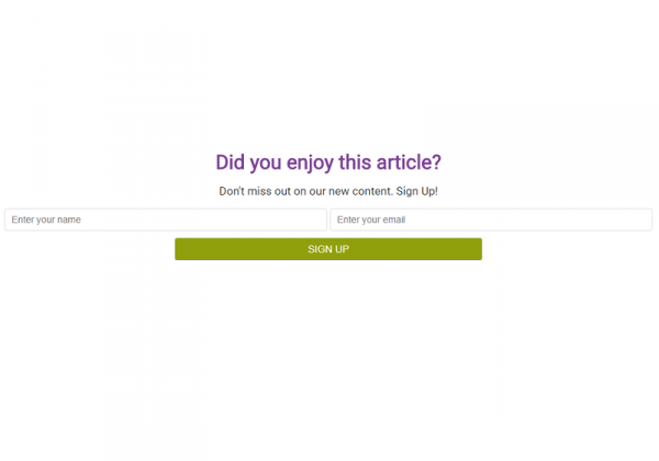 38 Best Free HTML5 Signup Form Templates 2025