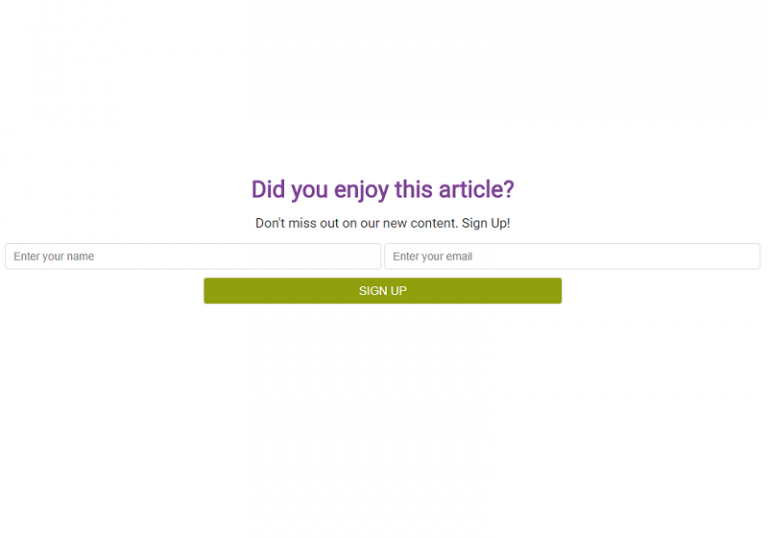 38 Best Free HTML5 Signup Form Templates 2025