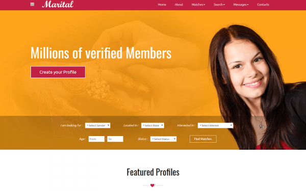 33 Best Free Wedding Html Website Templates 2024