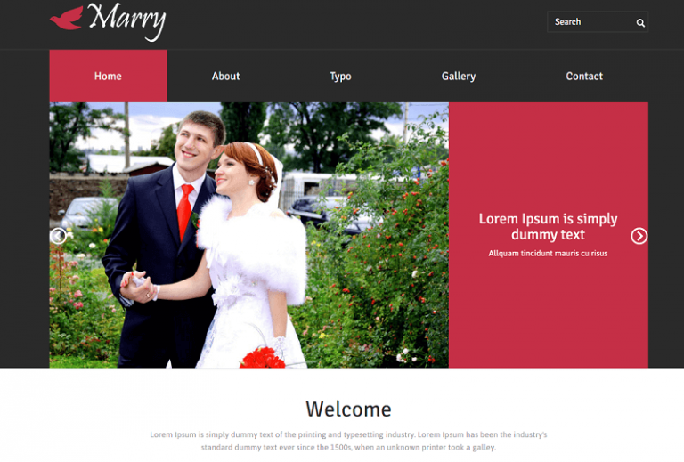 33 Best Free Wedding Html Website Templates 2024