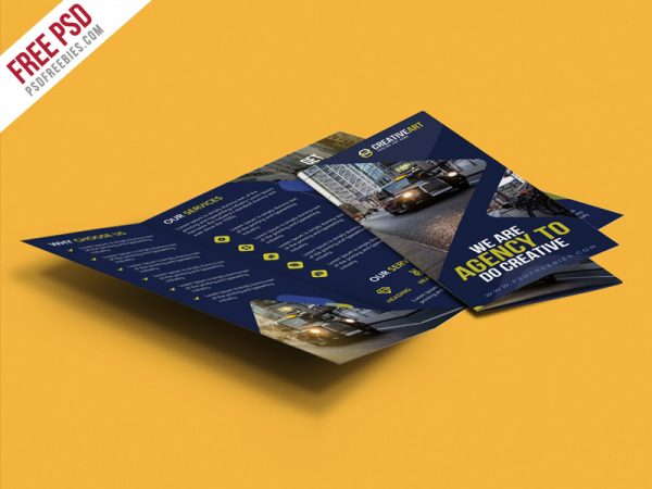 25 Best TriFold Brochure PSD Templates In 2023
