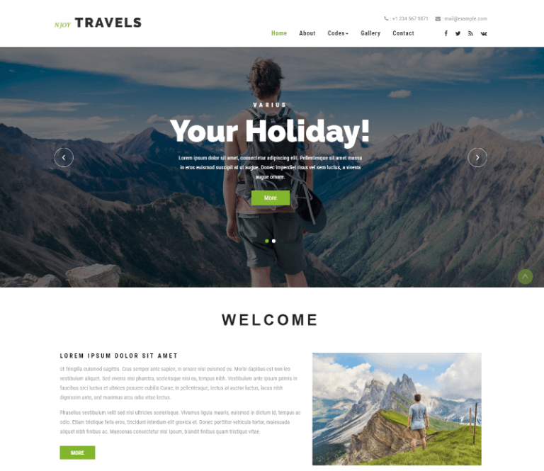 36+ Best Free Travel Html Website Templates 2024