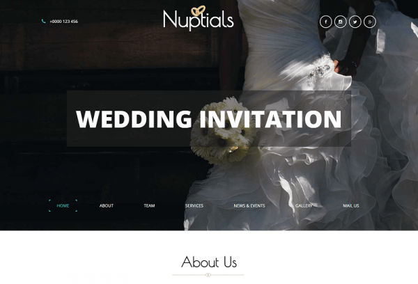 33 Best Free Wedding Html Website Templates 2024