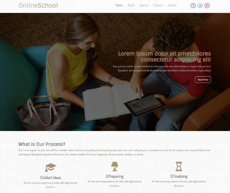 22 Best Free School Html Website Templates 2025
