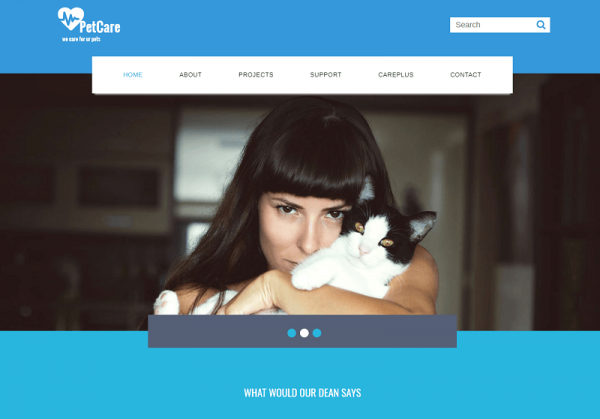 32 Best Free Animals & Pets Html Website Templates 2025