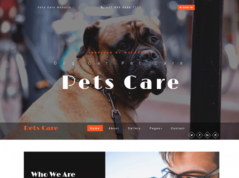 32 Best Free Animals & Pets Html Website Templates 2025