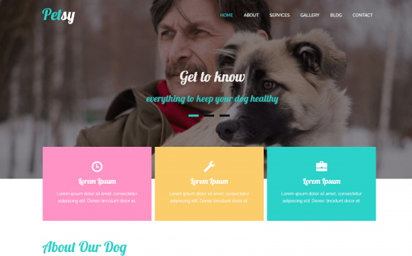 32 Best Free Animals & Pets Html Website Templates 2025