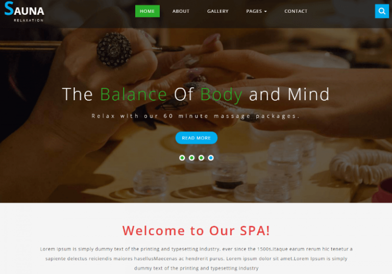 33 Best Free Spa Salon HTML Website Templates 2025 – free html design