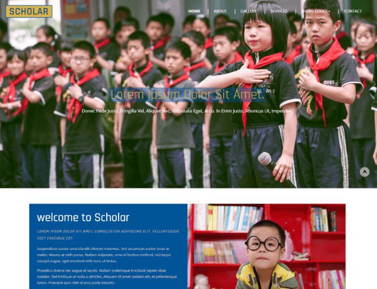 22 Best Free School Html Website Templates 2025