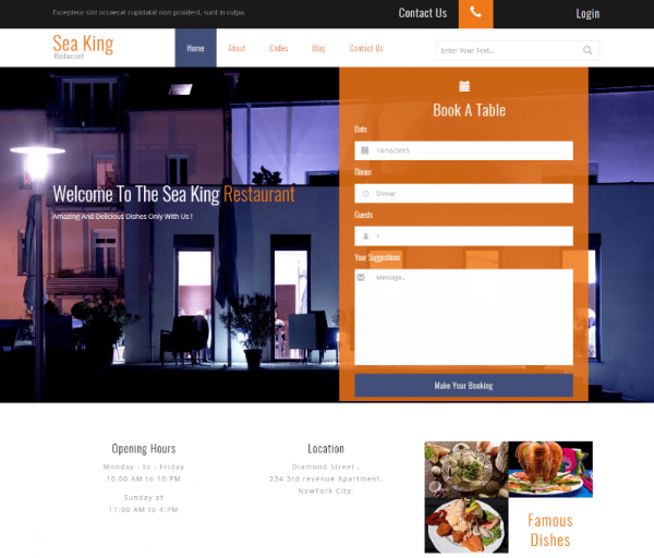20 Best Free Hotel Booking Html Website Templates 2024