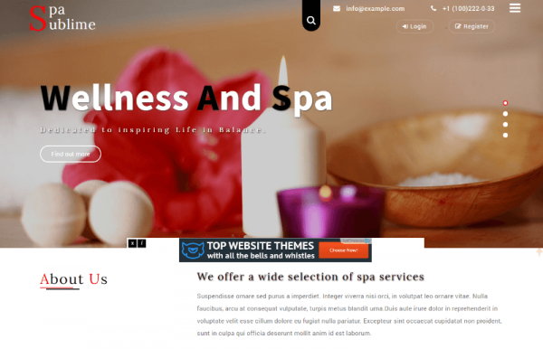 33 Best Free Spa Salon HTML Website Templates 2025 – free html design