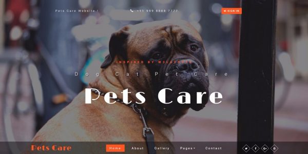 32 Best Free Animals & Pets Html Website Templates 2025