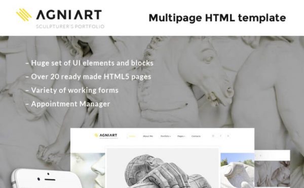 16 Best Art HTML Website Templates In 2025