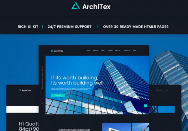 31 Top Rated HTML Website Templates In 2024 | Free HTML Designs