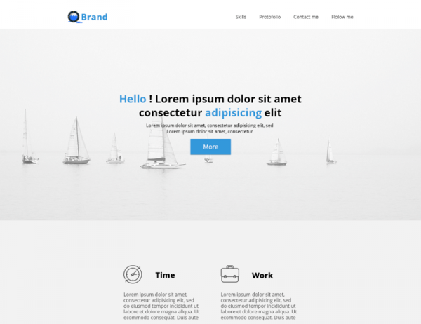 21 Best Free Portfolio PSD Website Templates 2024