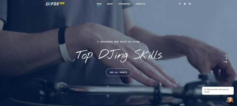 Free Music Html Website Templates (Handpicked) - FreeHTMLDesigns