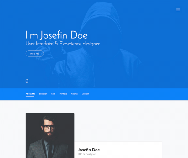 21 Best Free Portfolio PSD Website Templates 2024