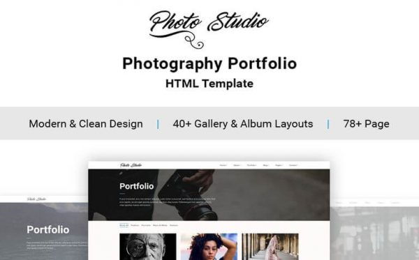 21 Best Photography HTML Website Templates In 2024