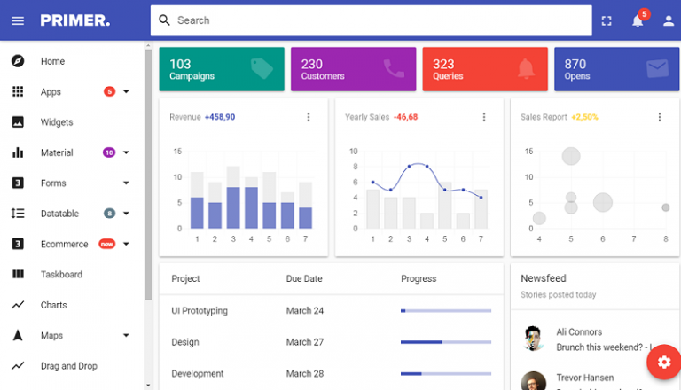 25 Best HTML Admin Templates In 2025 | Free HTML Designs