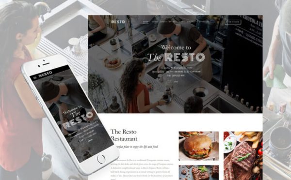 Food Restaurant HTML Website Templates In 2025 | Top 30