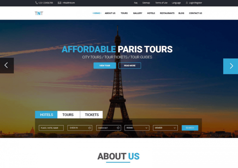 18 Best Free Travel Html PSD Website Templates 2024