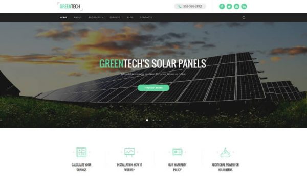 12 Best Environment HTML Website Templates 2024