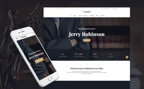 9 Best Lawyer HTML Website Templates In 2025 | Free HTML Designs