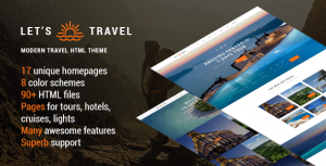 24 Best Travel HTML Website Templates In 2025 | Free HTML Designs