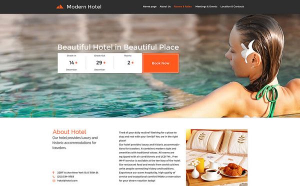 25 Best Hotel HTML Website Templates 2025 | Free HTML Designs