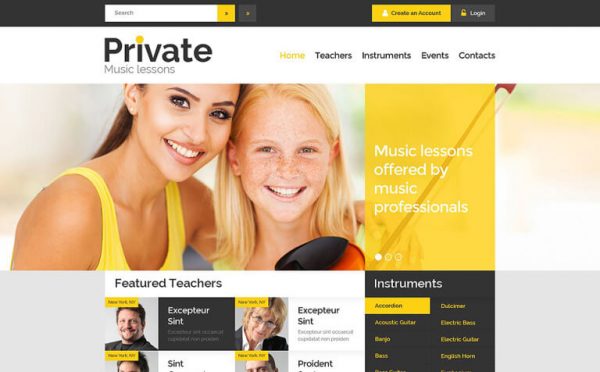 22 Best Music HTML Website Templates In 2025 | Free HTML Designs