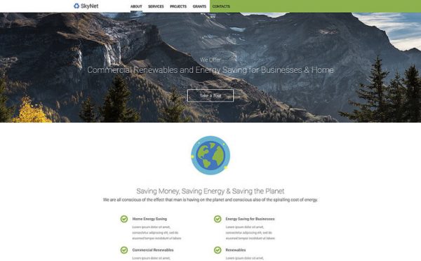 12 Best Environment HTML Website Templates 2024