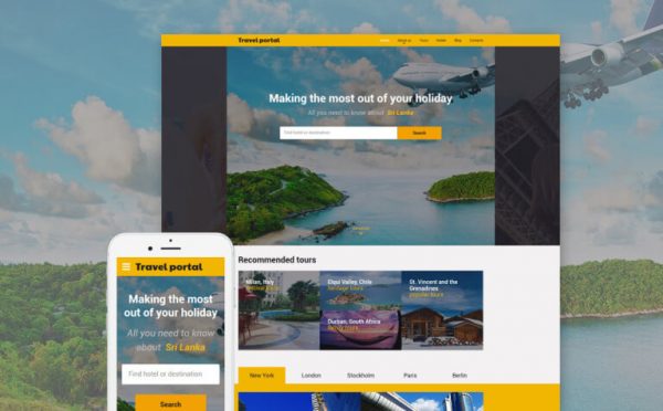 24 Best Travel HTML Website Templates In 2025 | Free HTML Designs