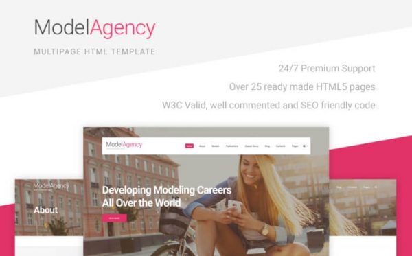 24 Best Agency HTML Website Templates 2024