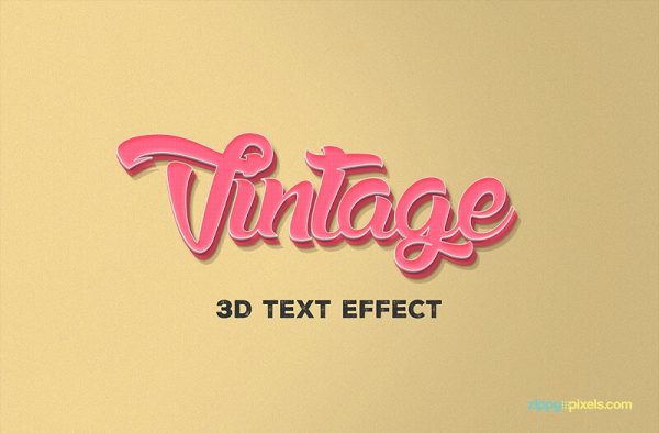 23 Best Free Text Effects Photoshop PSD Templates