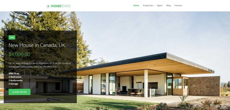 17 Best Free Real Estate HTML Website Templates (Handpicked)