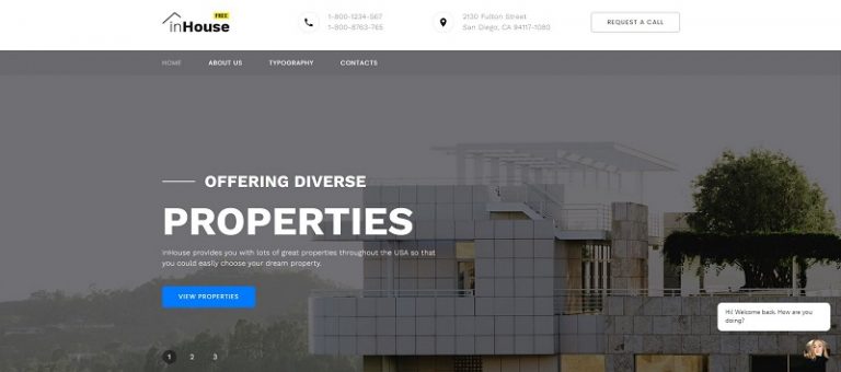 17 Best Free Real Estate HTML Website Templates (Handpicked)