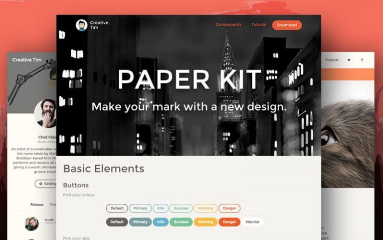 18 Best Free UI Kit HTML Website Templates | Free HTML Designs