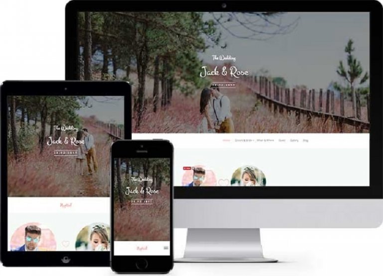 Free Wedding Html Website Templates In 2025 (Handpicked)