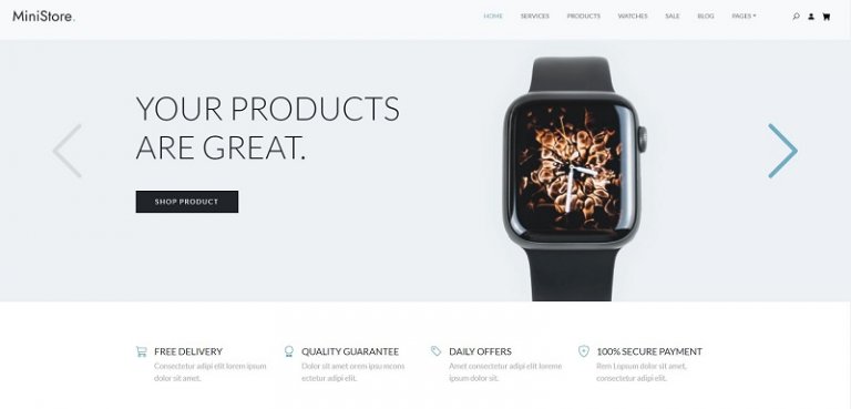 Free Ecommerce HTML Website Templates (Handpicked)
