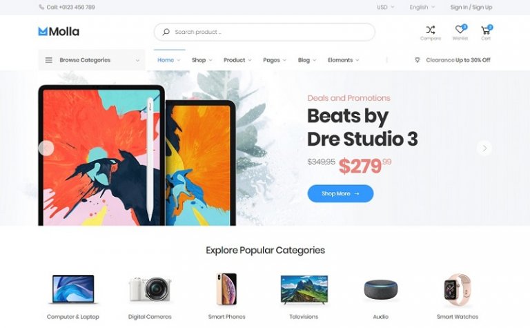 Free Ecommerce HTML Website Templates (Handpicked) Free Ecommerce HTML Website Templates (Handpicked)