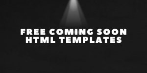 24 Best Free Coming Soon HTML Templates, Under Construction Templates