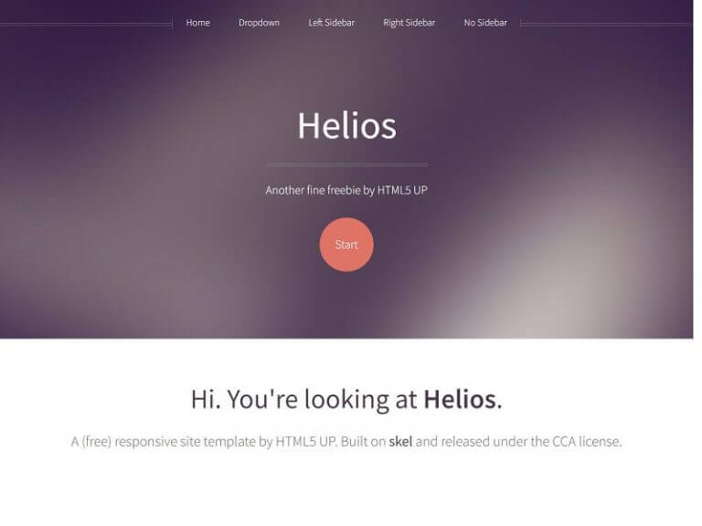 Best Free Minimal HTML Website Templates | Download Now