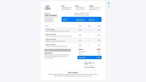 10 Best HTML Invoice Templates In 2025 - Free HTML Designs