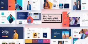 9 Best Free Portfolio HTML Website Templates 2025